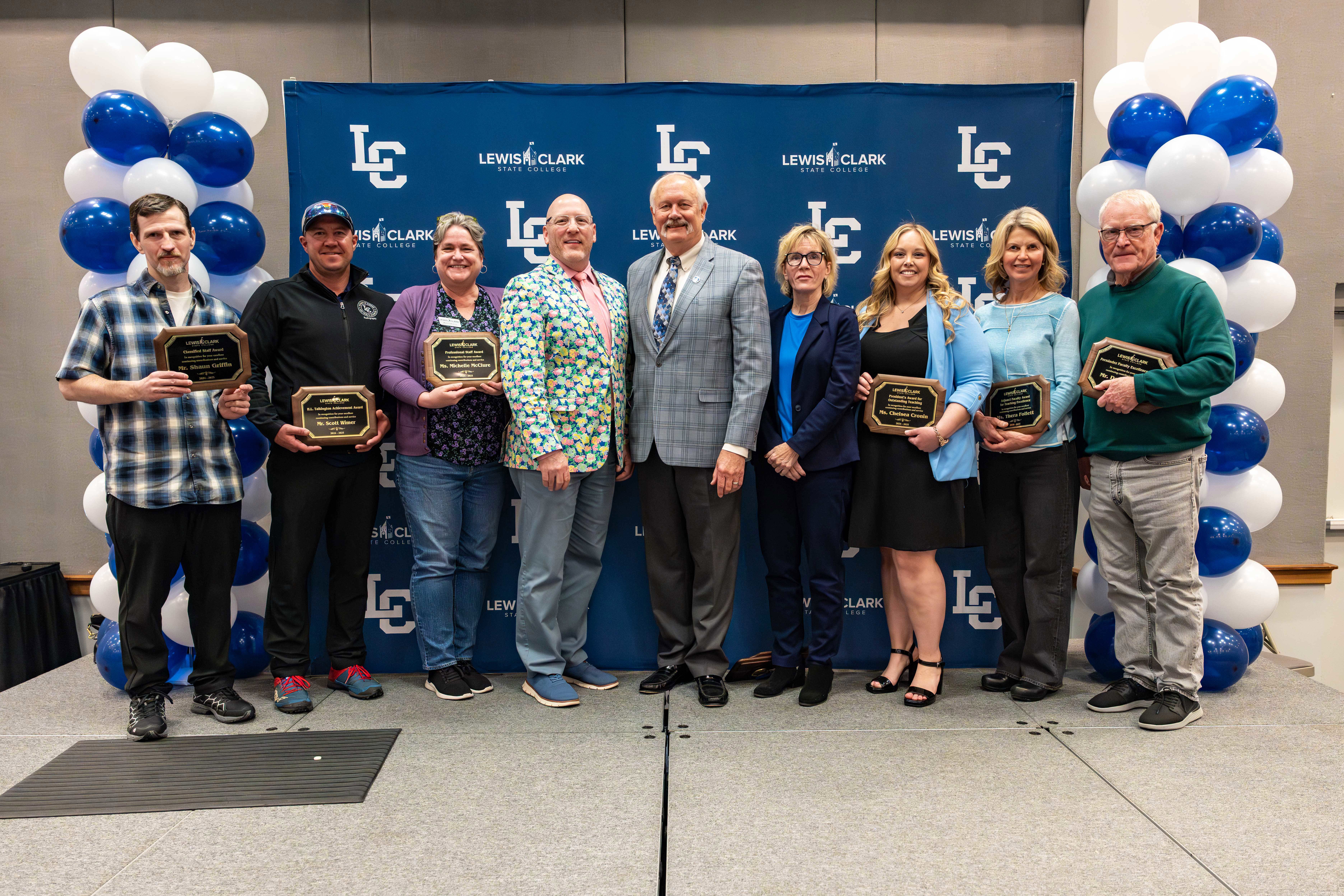 LC State honors nine faculty and staff members - Campus News | Lewis-Clark State